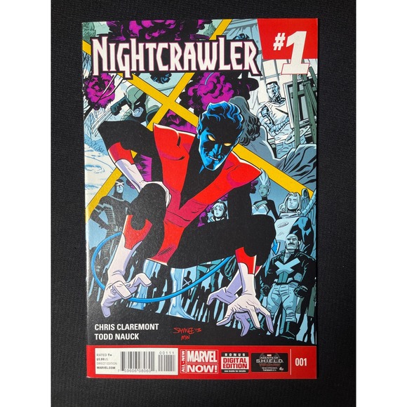 Marvel | Art | Nightcrawler Comic Book Marvel Now All New Digital ...